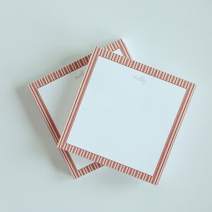 Mini Square Notepads - Summer Custom Notepads - Etsy