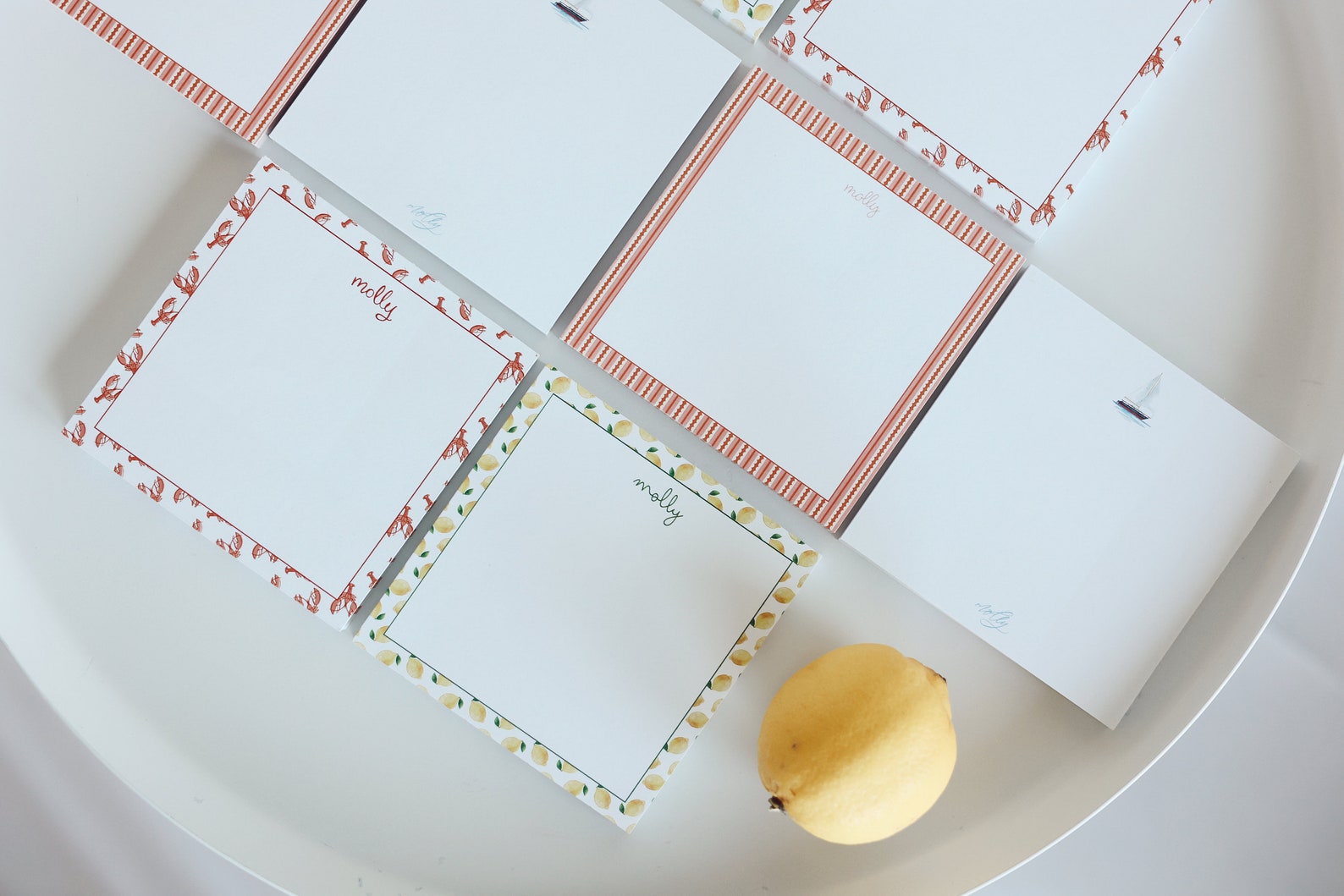 Mini Square Notepads Summer Custom Notepads - Etsy