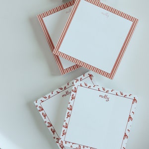 Mini Square Notepads - Summer Custom Notepads - Etsy
