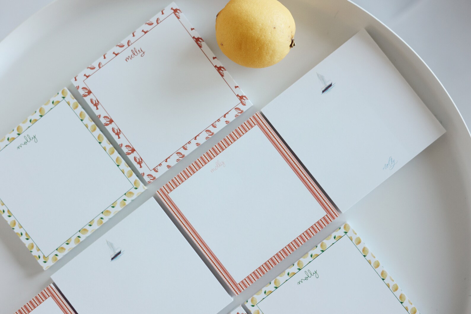 Mini Square Notepads Summer Custom Notepads - Etsy