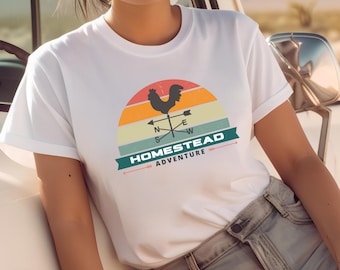 Homestead Shirt Homesteading Sourdough Homesteader Farm Life Shirt ...