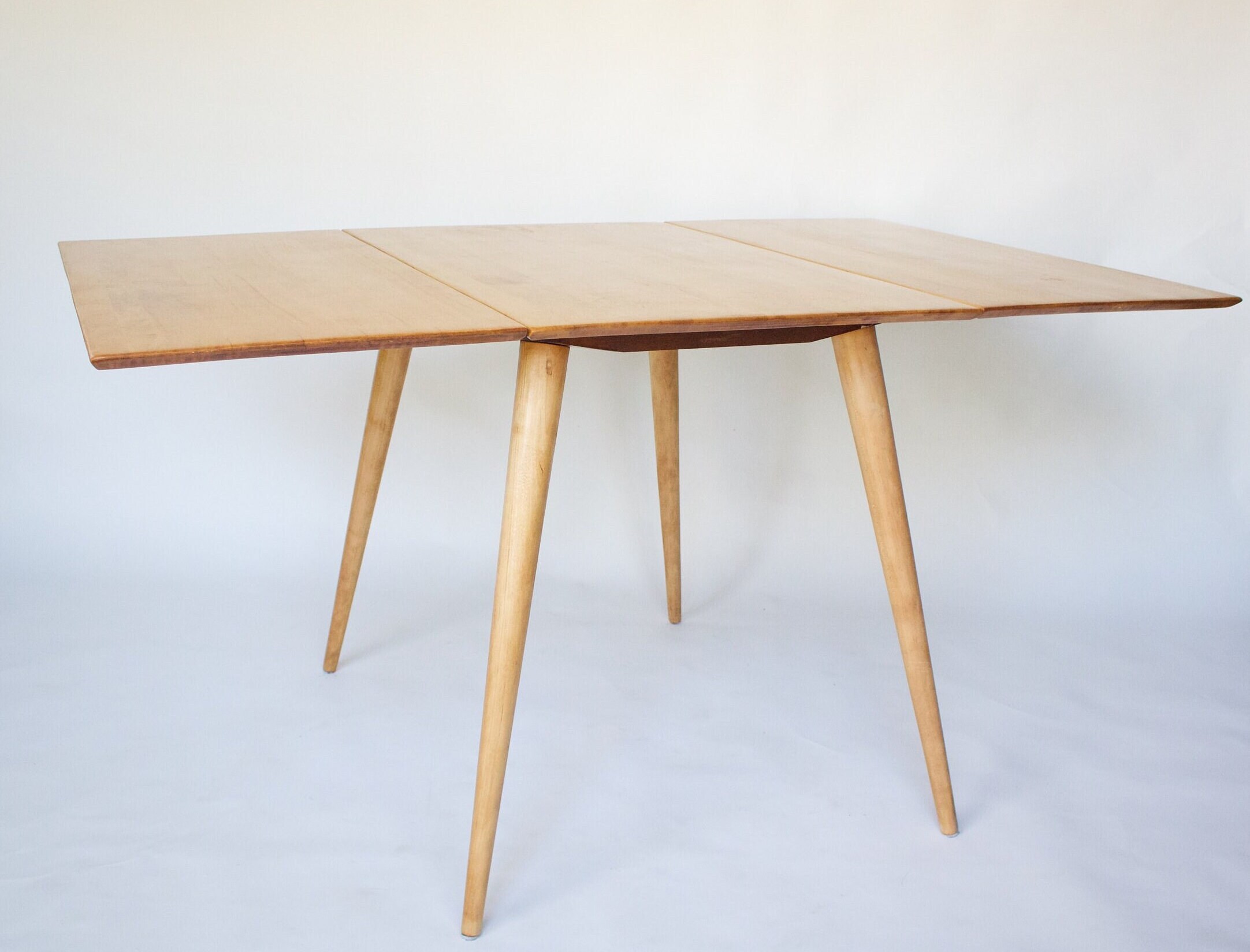 1950s MCM Maple Drop Leaf Dining Table by Paul Mccobb for Planner Group ...