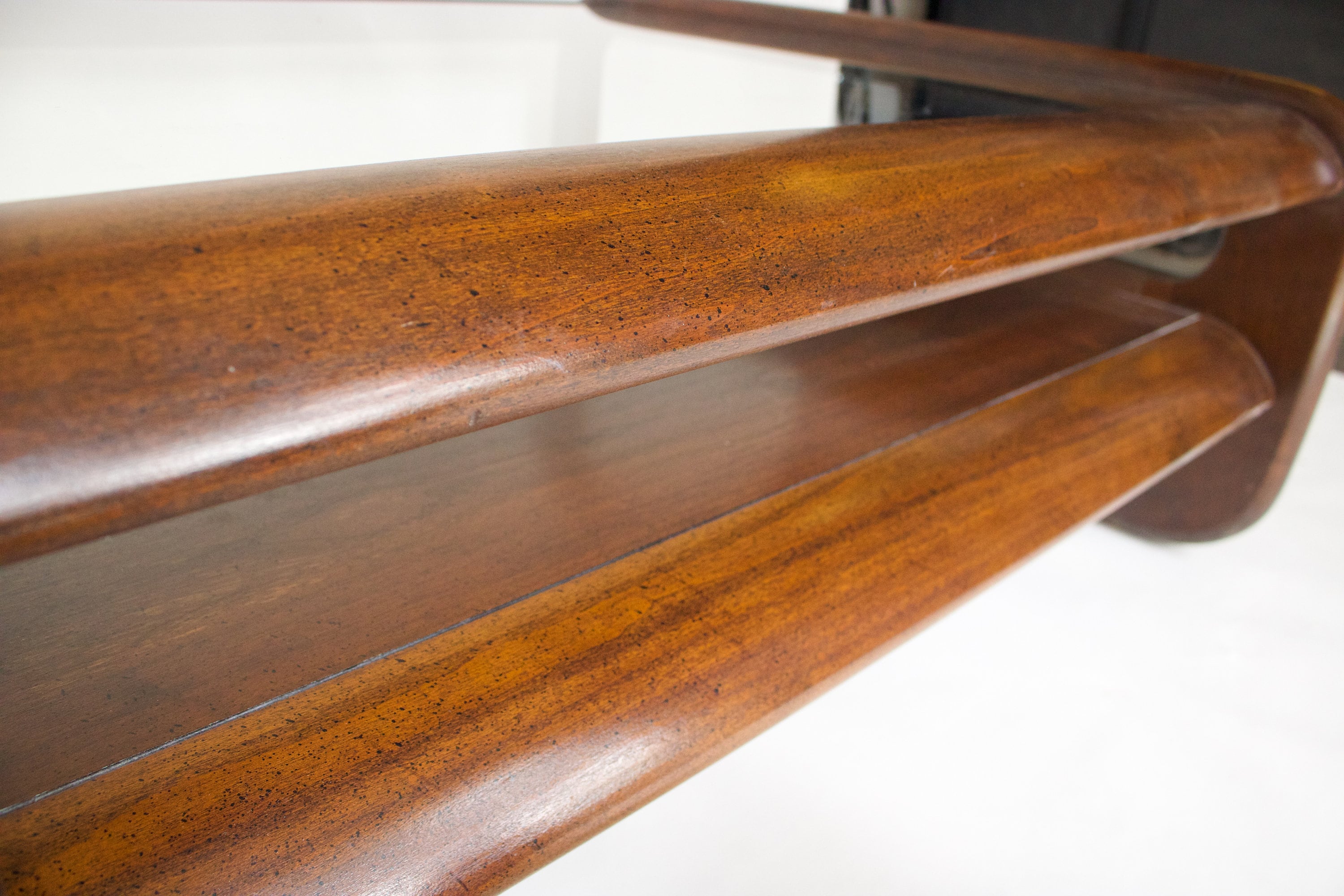 1980s Postmodern Lou Hodges Style Coffee Table From Mersman Bellaire ...