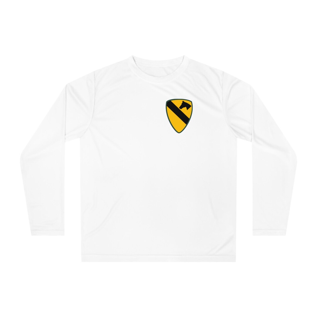 U.S. 1st Cavalry Division 1CD "first Team" Unisex Performance Long ...
