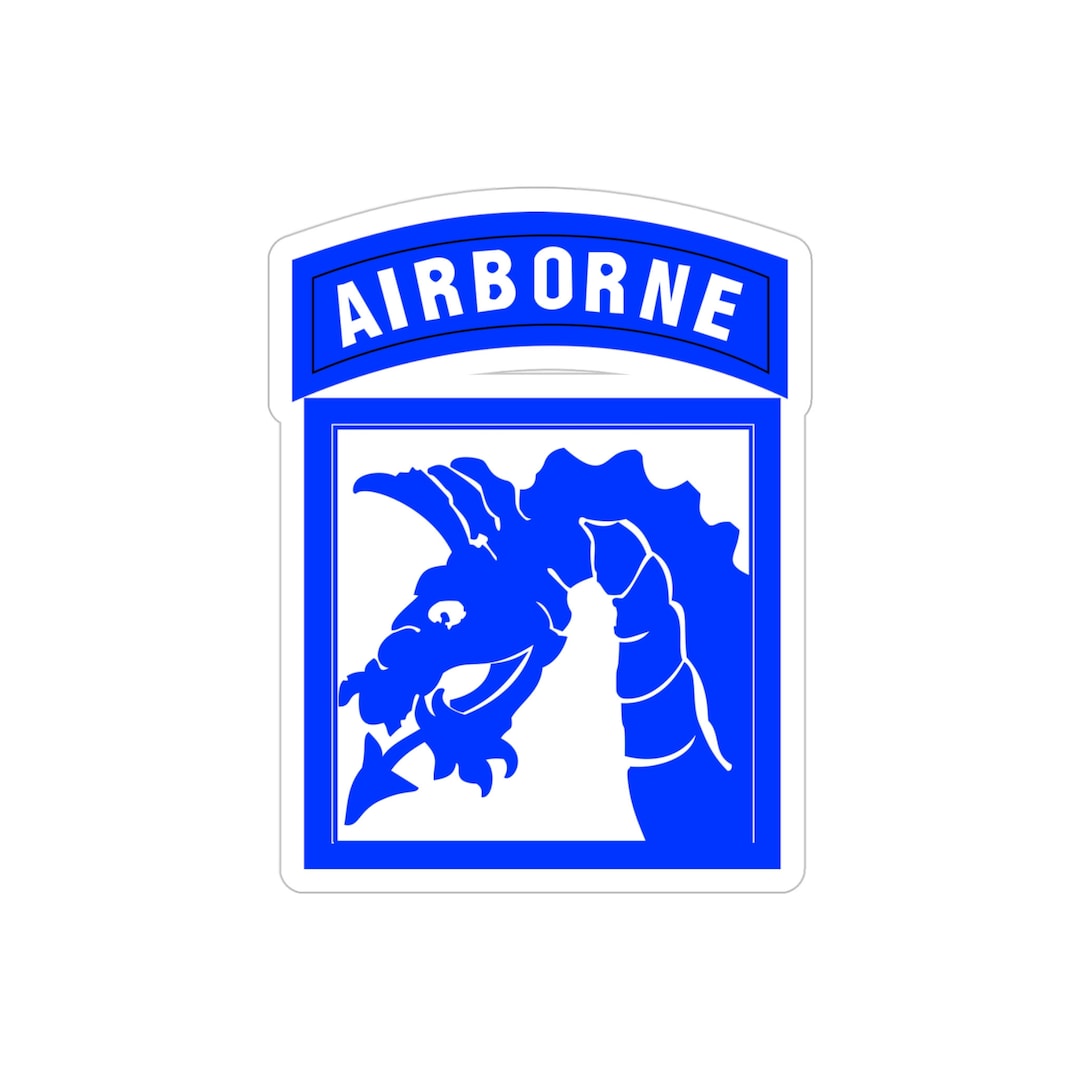 XVIII Airborne Corps sky Dragons Transparent - Etsy