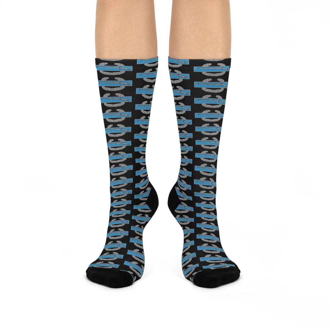 US Combat Infantryman Badge CIB Pattern Cushioned Crew Socks - Etsy