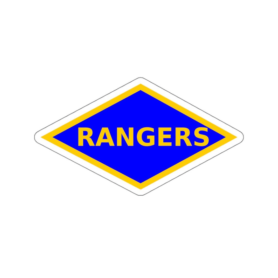 US WWII Blue Army Rangers Diamond Die-cut Stickers - Etsy
