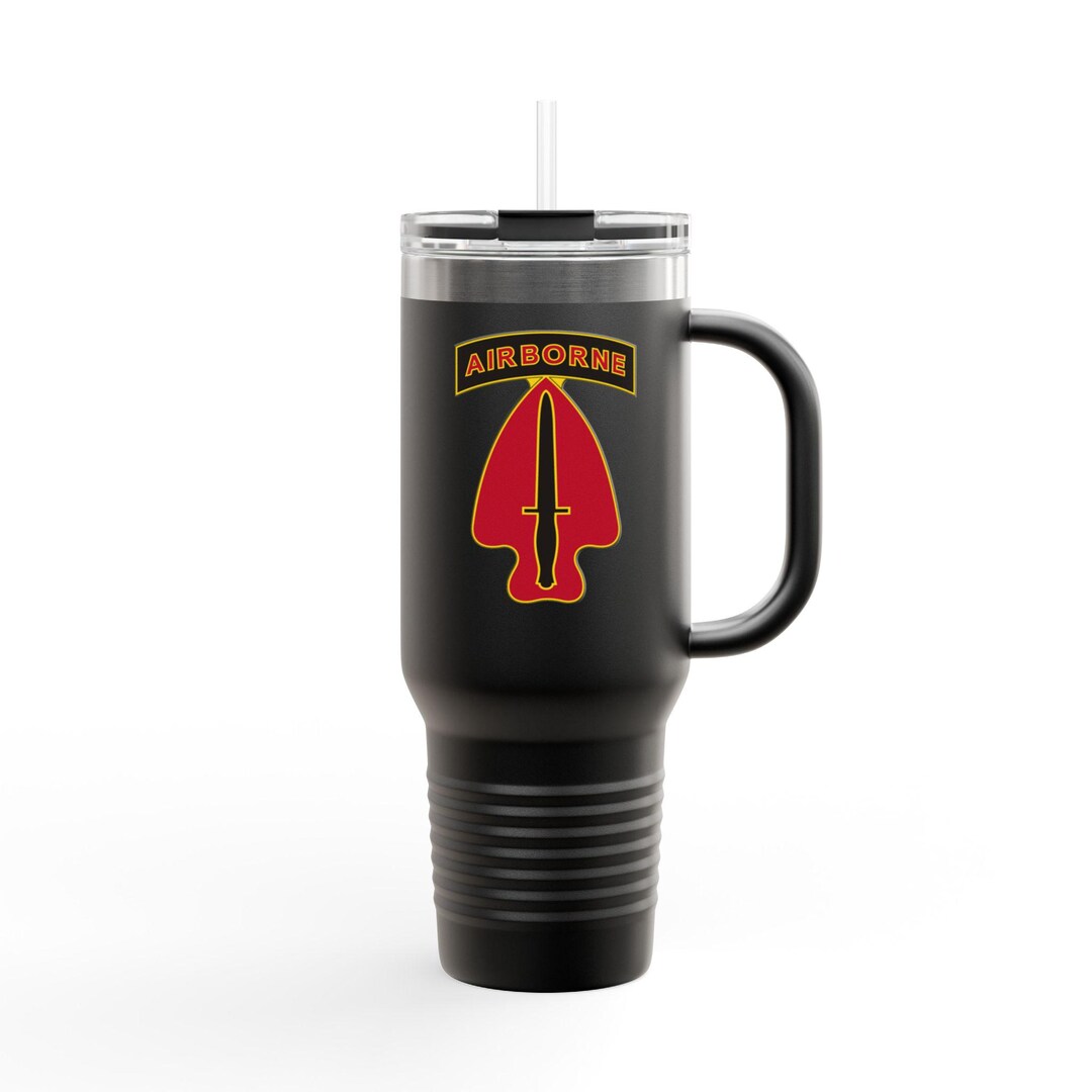 Army Special Operations Command (USASOC) Delta Force Travel Mug | 40oz ...