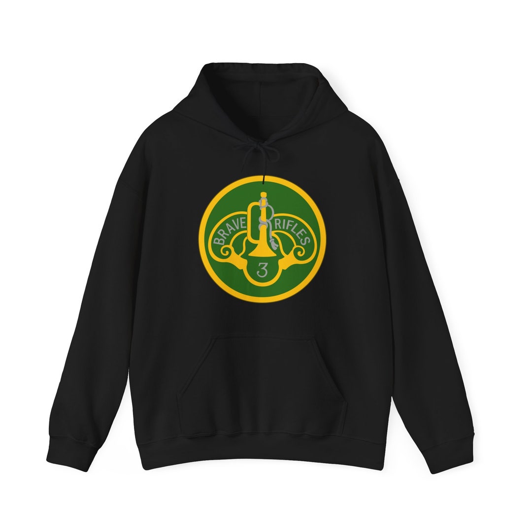 3rd Cavalry Regiment 3CR (brave Rifles) Unisex Heavy Blend™ Hooded ...