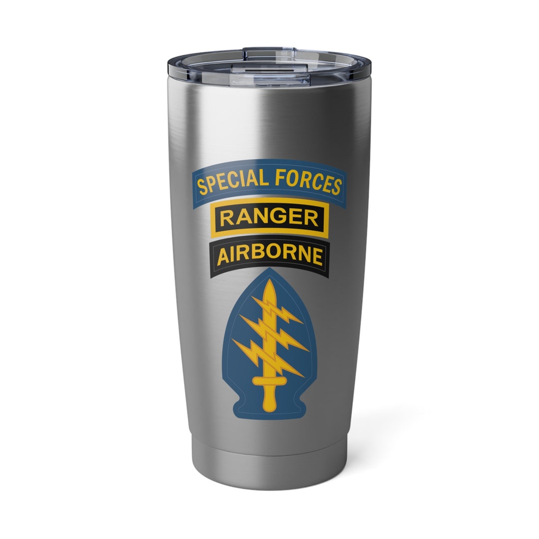 US Special Forces With Ranger and SF Tabs Vagabond 20oz Tumbler *free ...