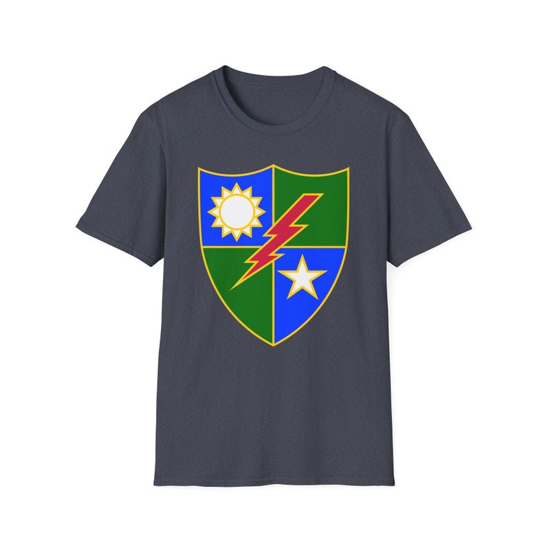 75th Ranger Regiment DUI Unisex Softstyle T-shirt - Etsy