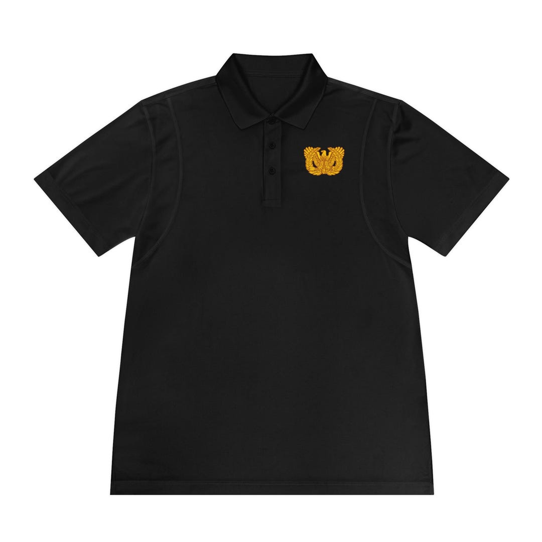 Army Warrant Officer Gold Insignia Men's Sport Polo Shirt - Etsy
