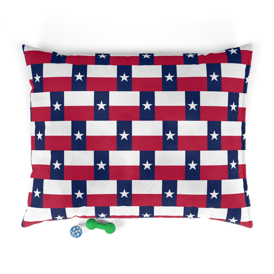 Republic of Texas Flag Dog Bed - Etsy