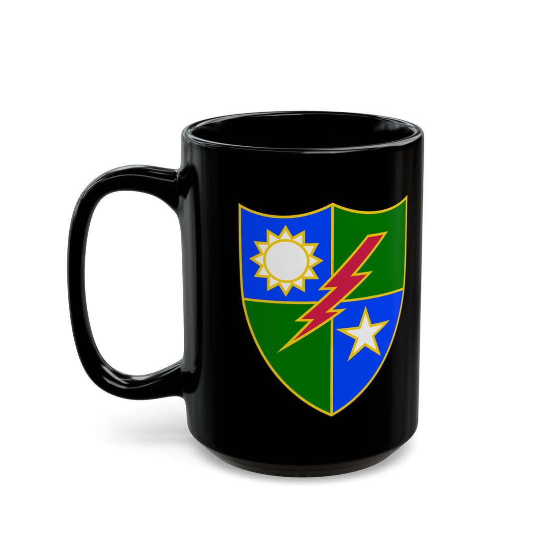 U.S. 75th Ranger Regiment DUI RLTW 75RR Black Mug (11oz, 15oz) - Etsy