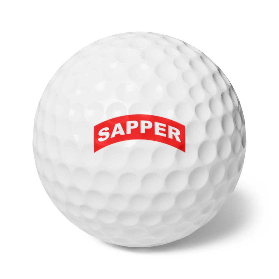 Us Army Sapper Tab Combat Engineer Golf Balls 6pcs Etsy