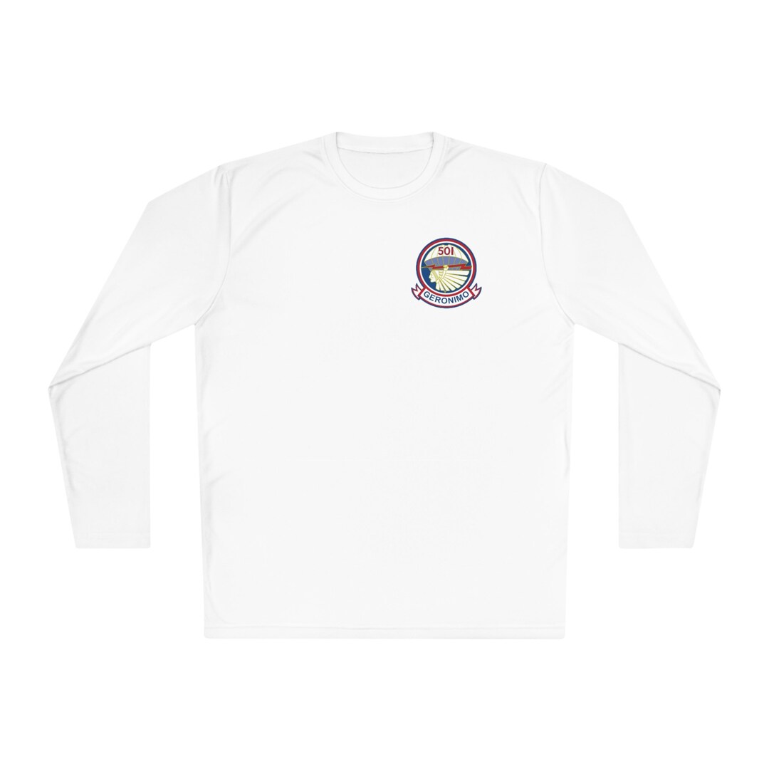 1/501 Parachute Infantry Regiment Geronimo Unisex Lightweight Athletic ...