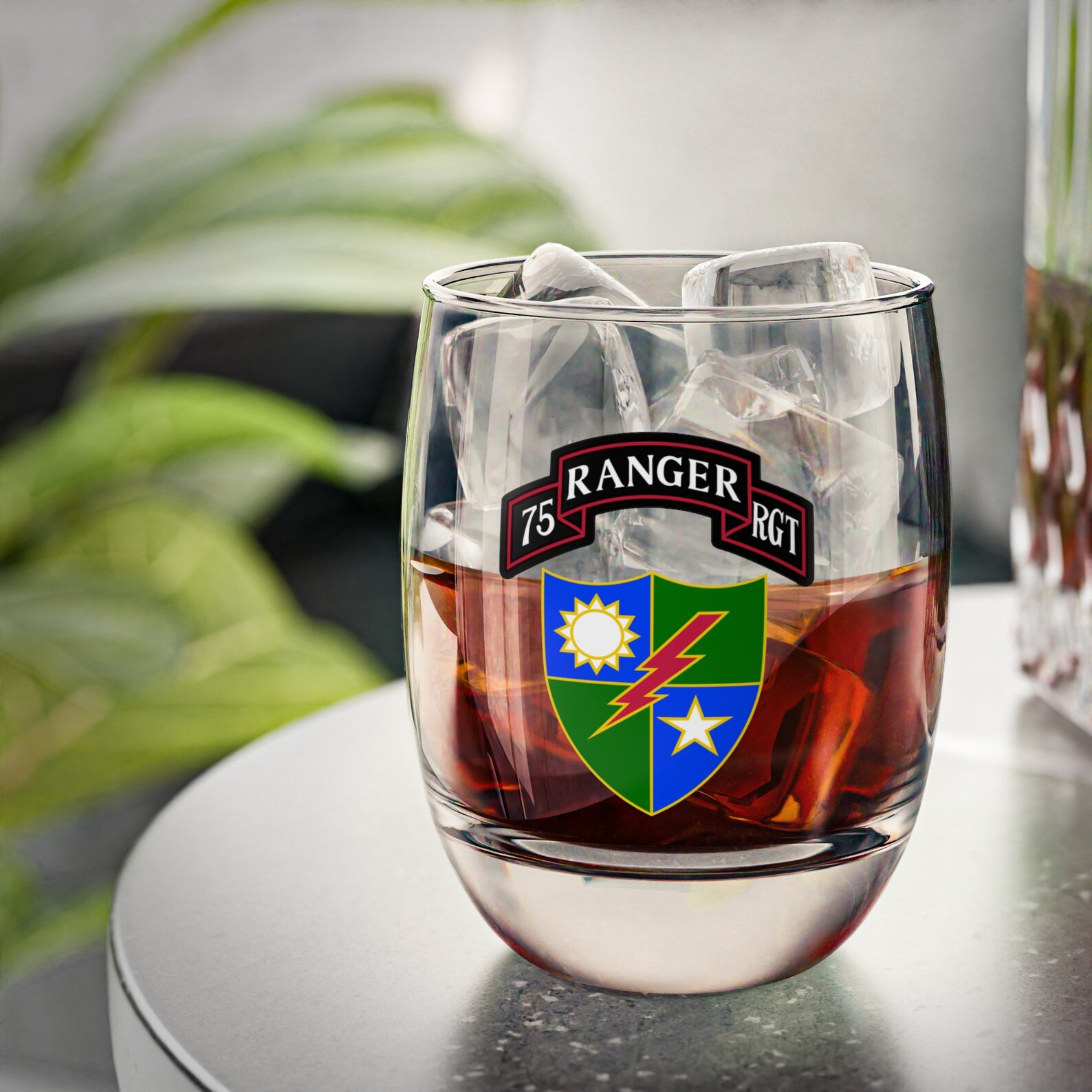 75th Ranger Regiment Whiskey Glass: US Army Gift (6 Oz) - Etsy