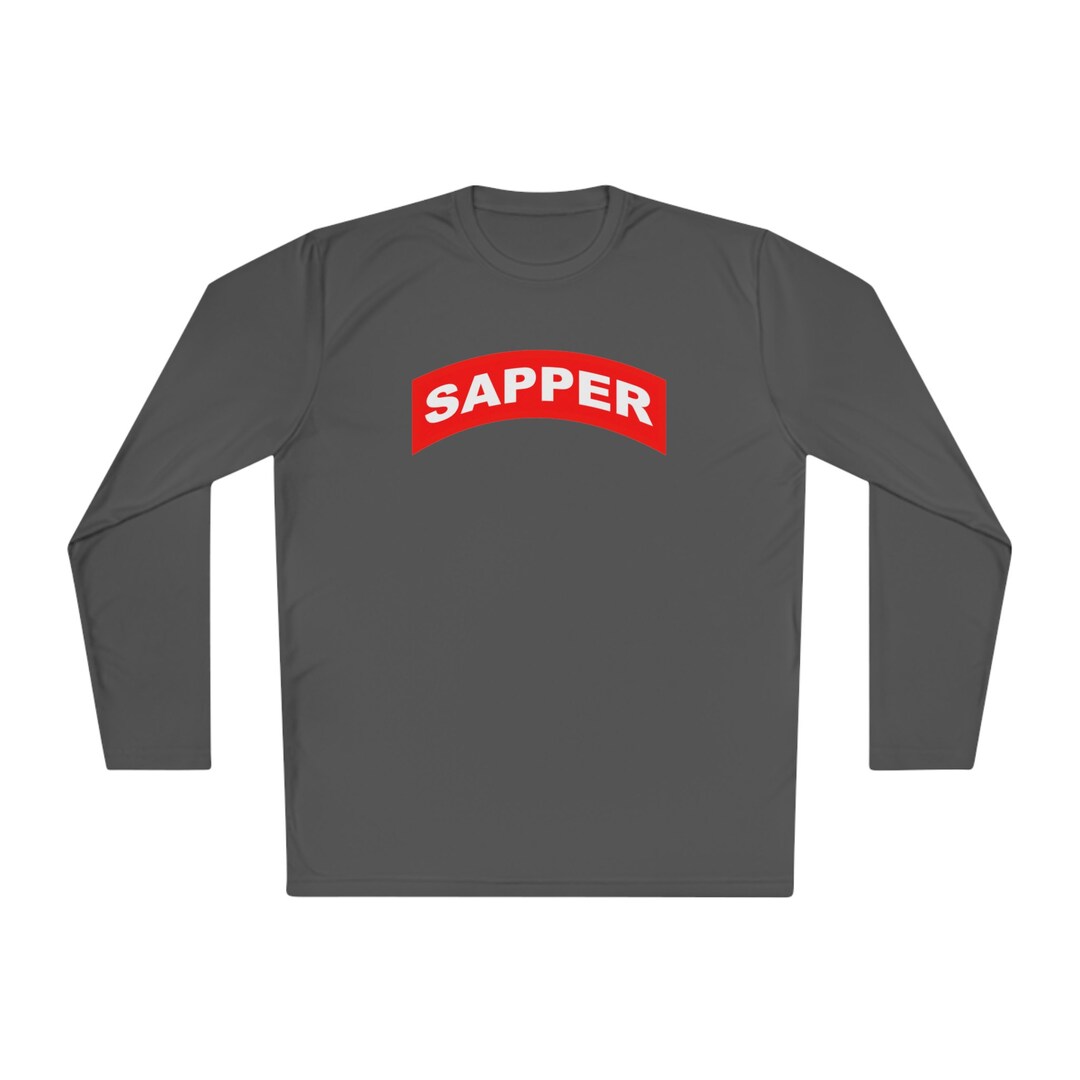 Sapper Tab Combat Engineer - Unisex Lightweight Long Sleeve Tee - Etsy