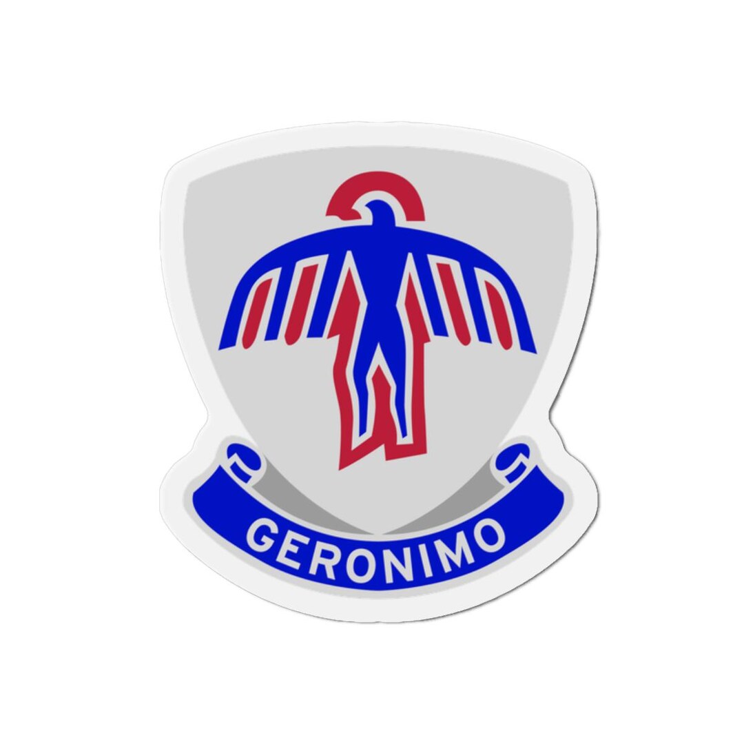 U.S. 501st Parachute Infantry Regiment "geronimo" DUI Die-cut Magnets ...