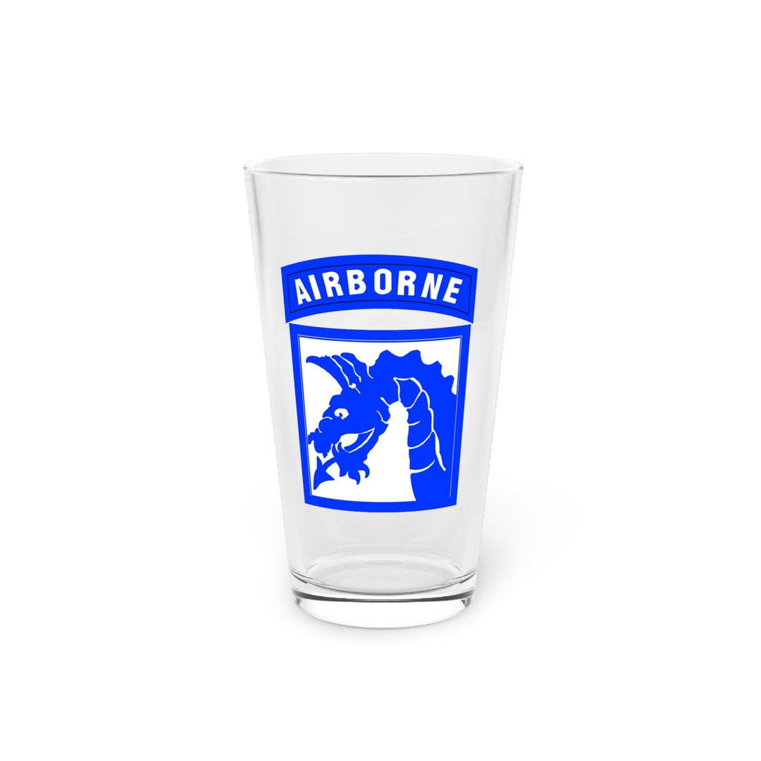 US Army XVIII Airborne Corps sky Dragons Pint - Etsy