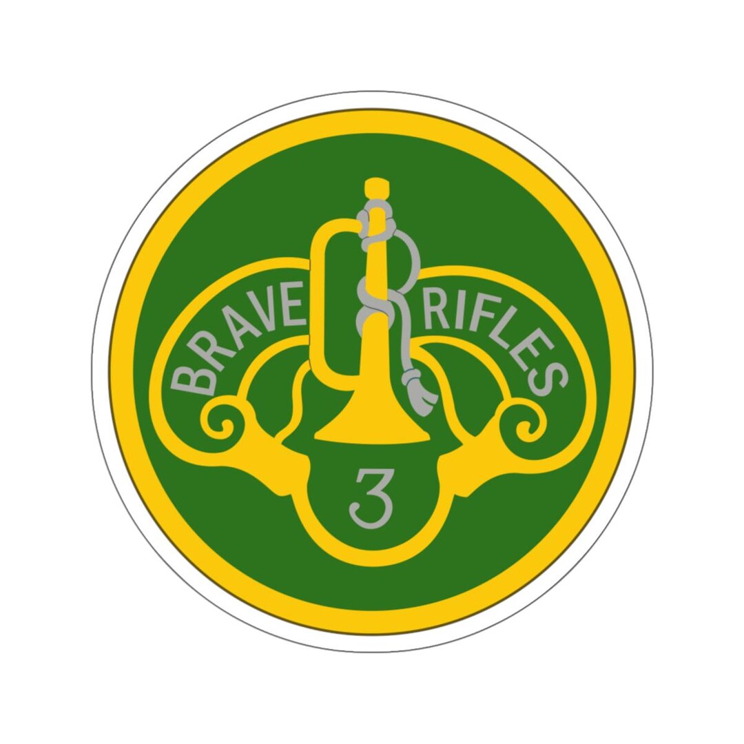 US 3rd Cavalry Regiment 3CR (brave Rifles) Die-cut Stickers - Etsy