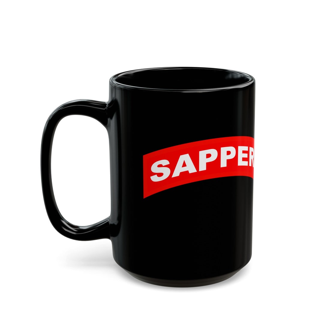 Army Sapper Tab Combat Engineer Black Mug (11oz, 15oz) - Etsy