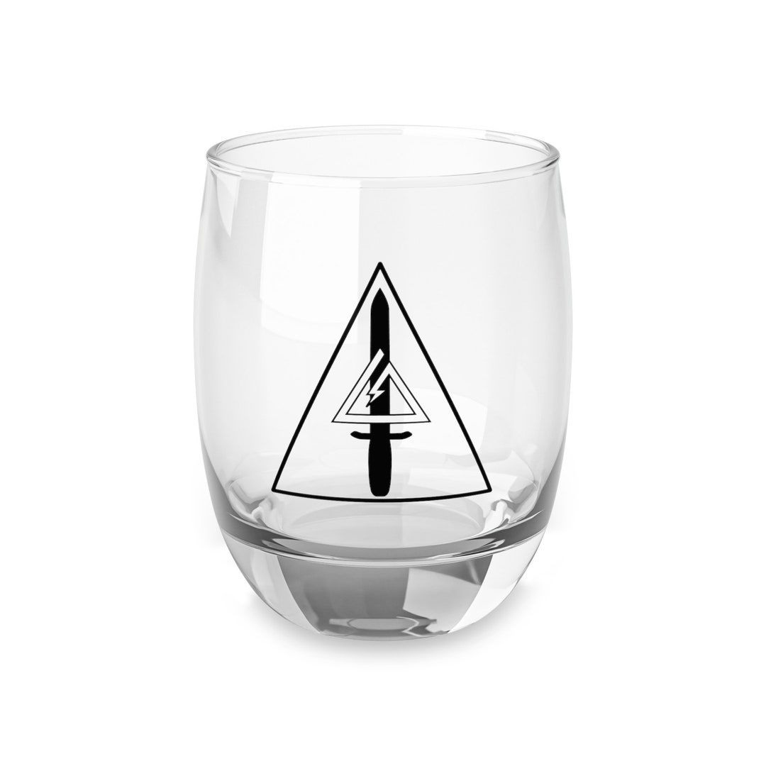 Delta Force Logo Whiskey Glass - SFOD - 6oz - Etsy