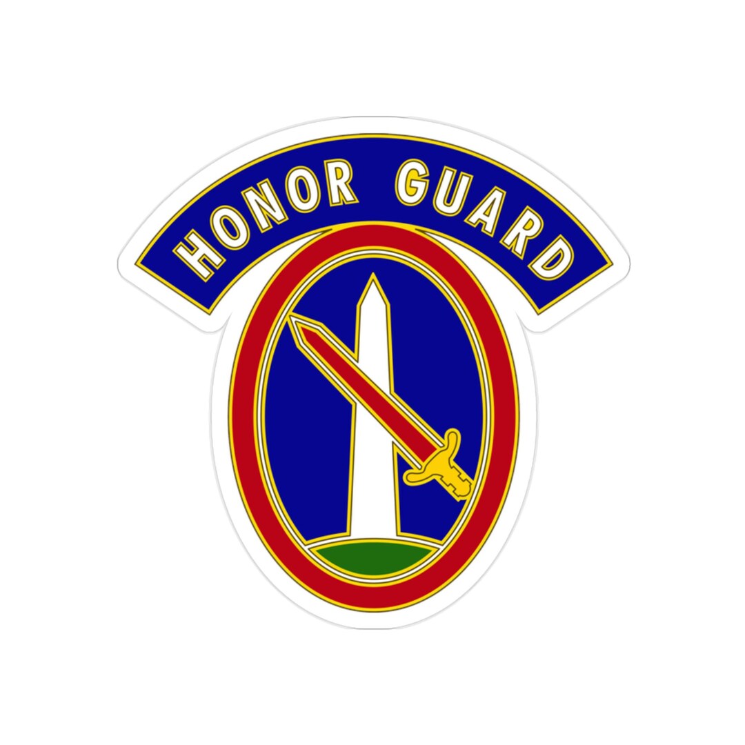 Army 3rd Infantry Regiment old Guard Transparent Outdoor Stickers, Die ...