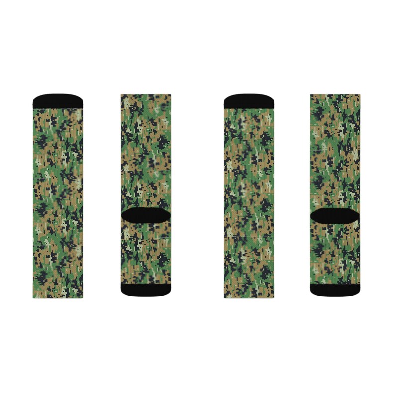 Marine Camo-inspired Socks: Military Precision Style - Etsy