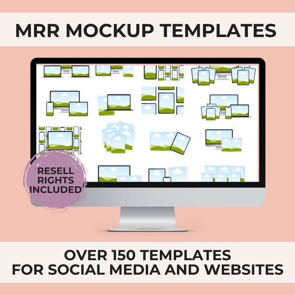 Canva Digital Product Website - Etsy