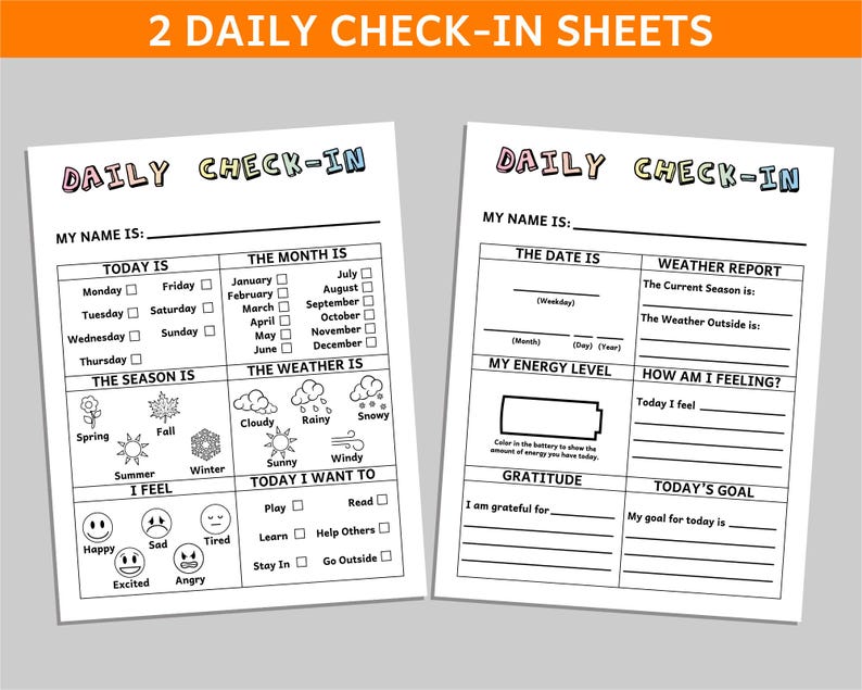 Printable Behavior Charts for Kids | Daily Routine, Chore & Reward ...