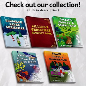 Personalized Halloween Coloring Book for Kids | Custom Name Story ...