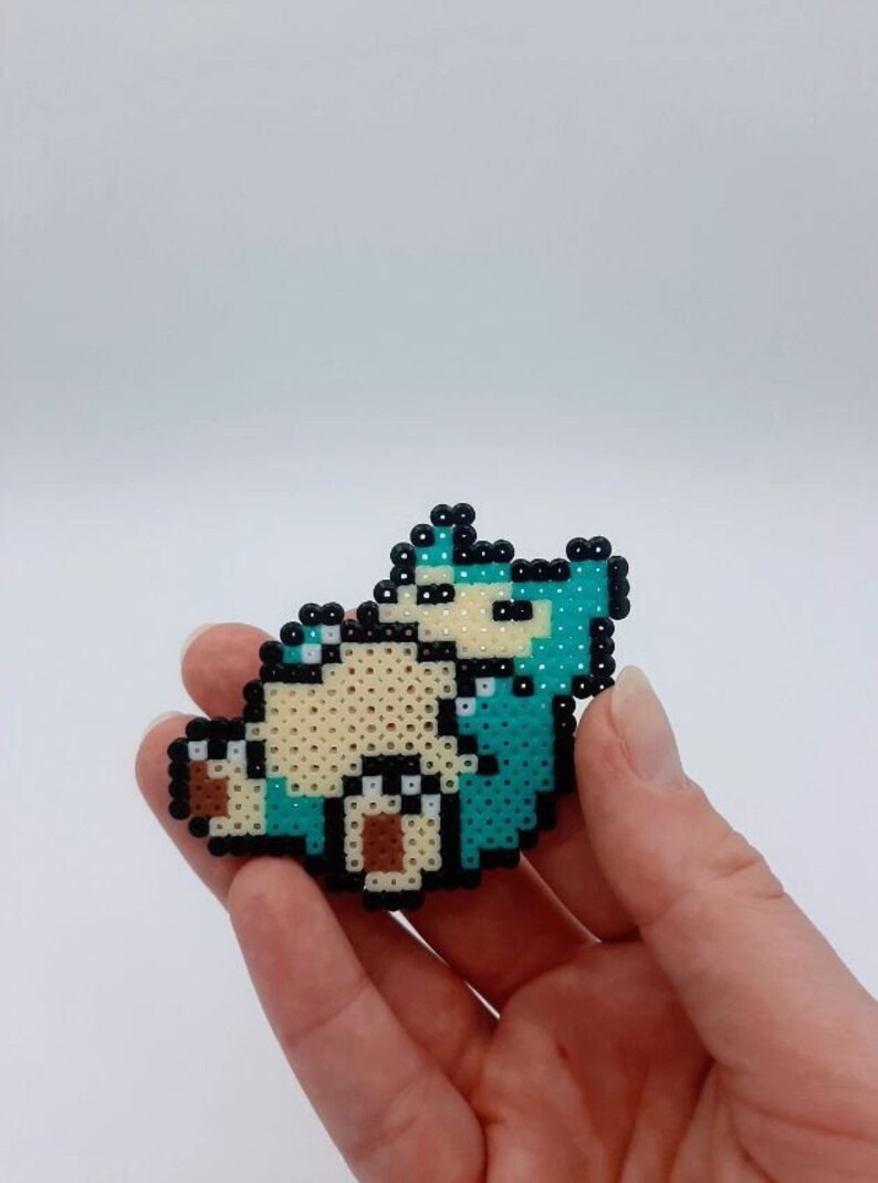 Pokémon Snorlax Pixel Art Fridge Magnet - Etsy Australia