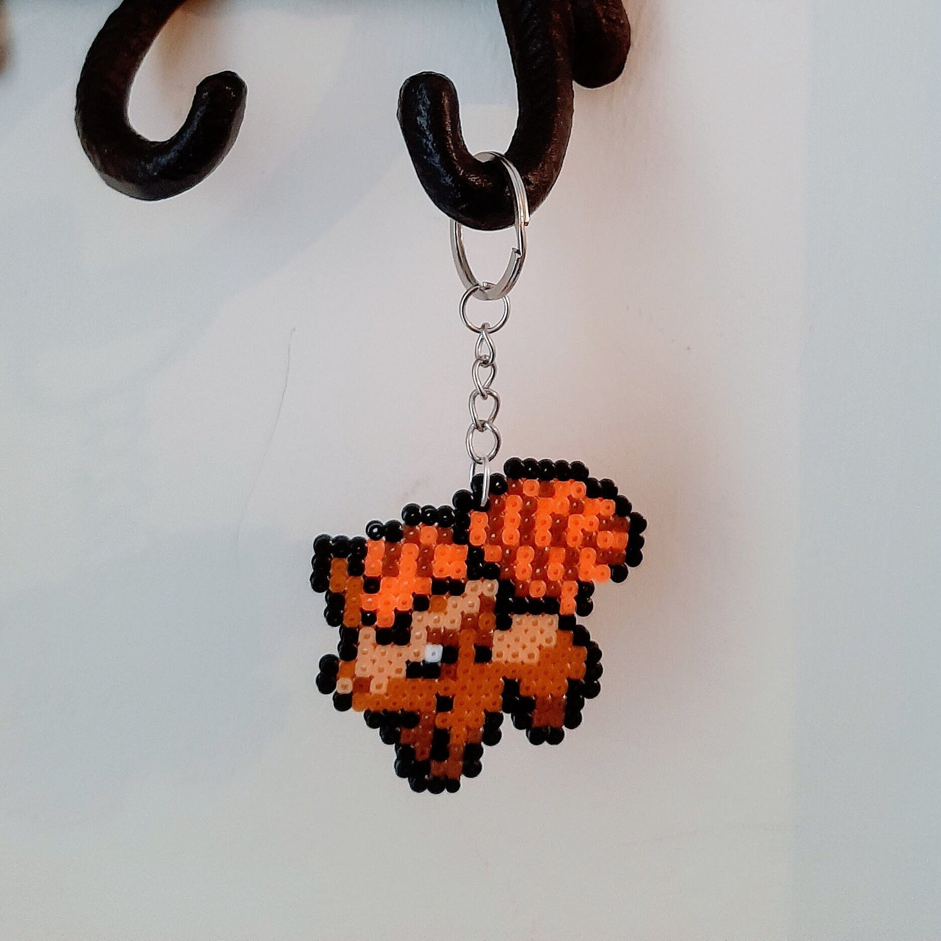 Pokémon Vulpix / Alolan Vulpix Pixel Art Keychain - Etsy