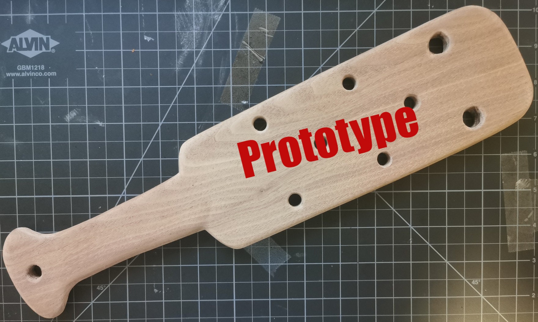 Classic Paddle Template - Digital Template - Etsy