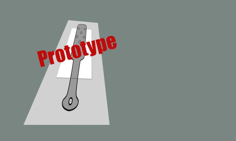 Classic Paddle Template - Digital Template - Etsy