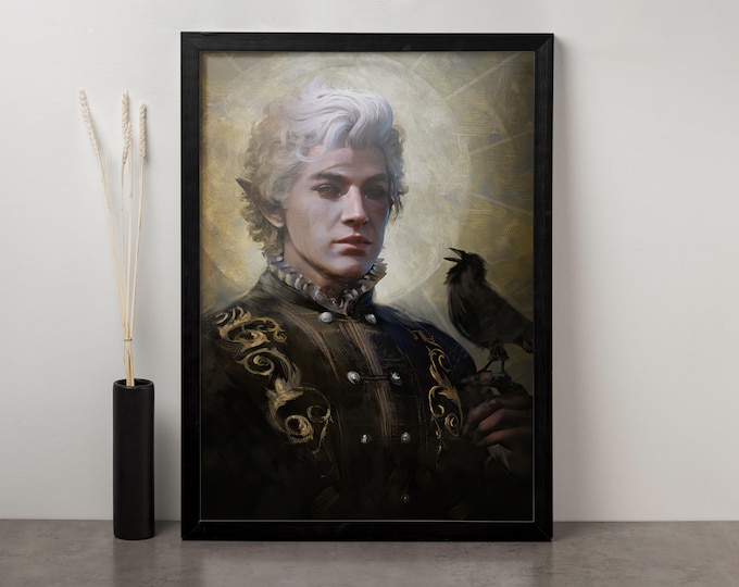 Astarion Baldur's Gate 3 Fanart Art Print - Etsy