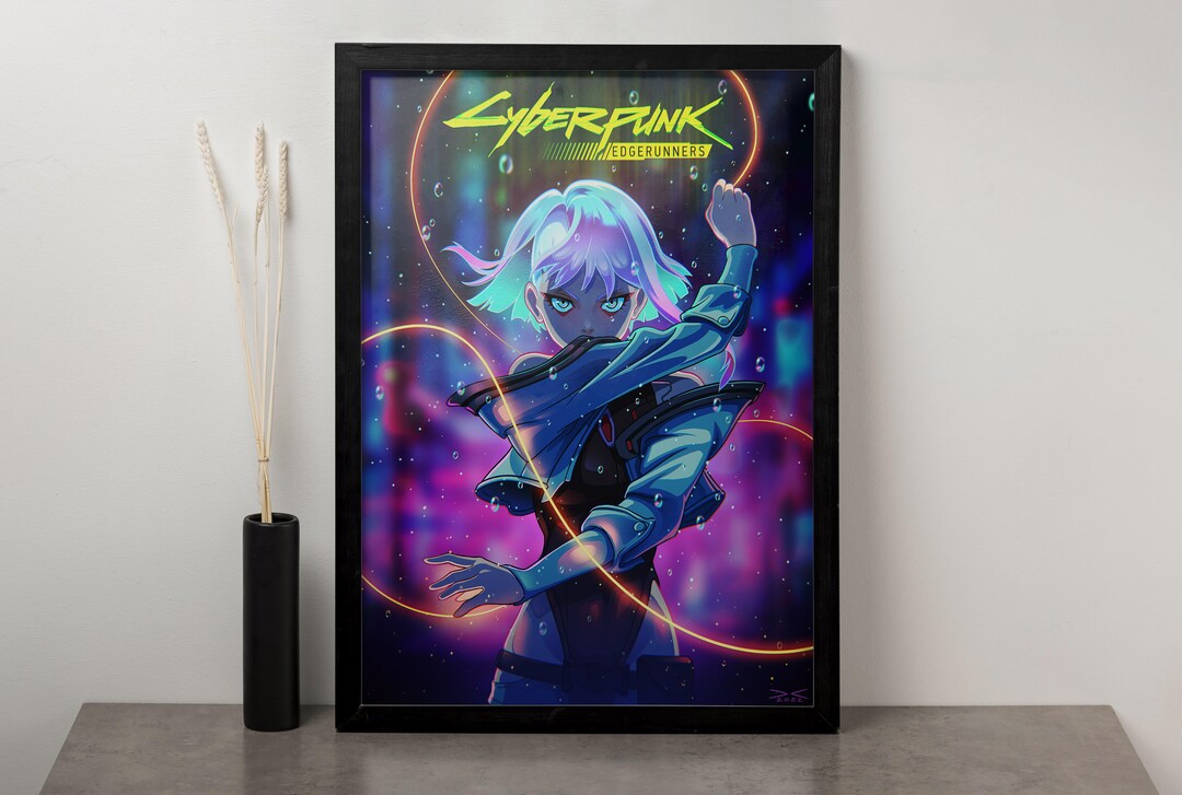 Cyberpunk Edgeruners, Edgerunners Art, Edgerunners Canvas, Lucy Canvas ...