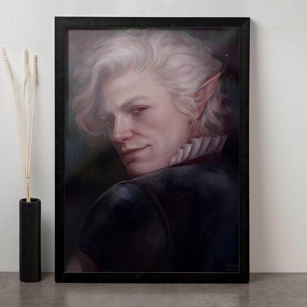 Baldurs Gate 3 Astarion Poster - Etsy