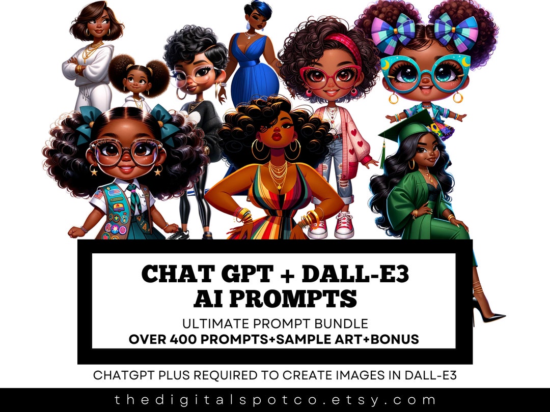 Dall-e3 & Chatgpt V4 Ai Art Prompt Guide Ultimate BUNDLE, OVER 400 ...