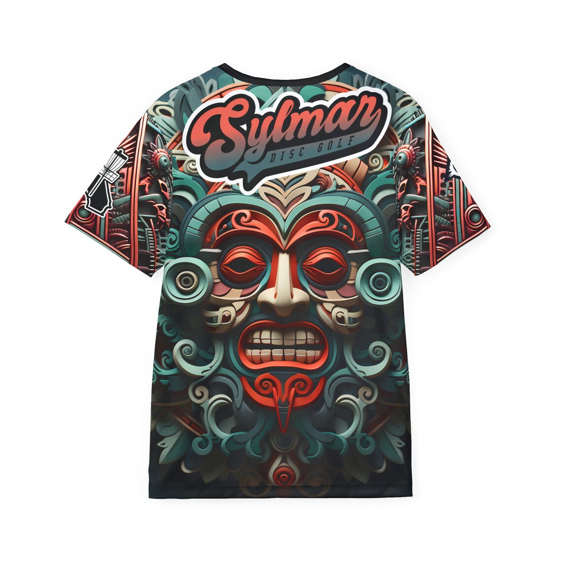 Men's Aztec Sylmar Disc Golf Jersey, All Over Print, Graphic Jersey - Etsy