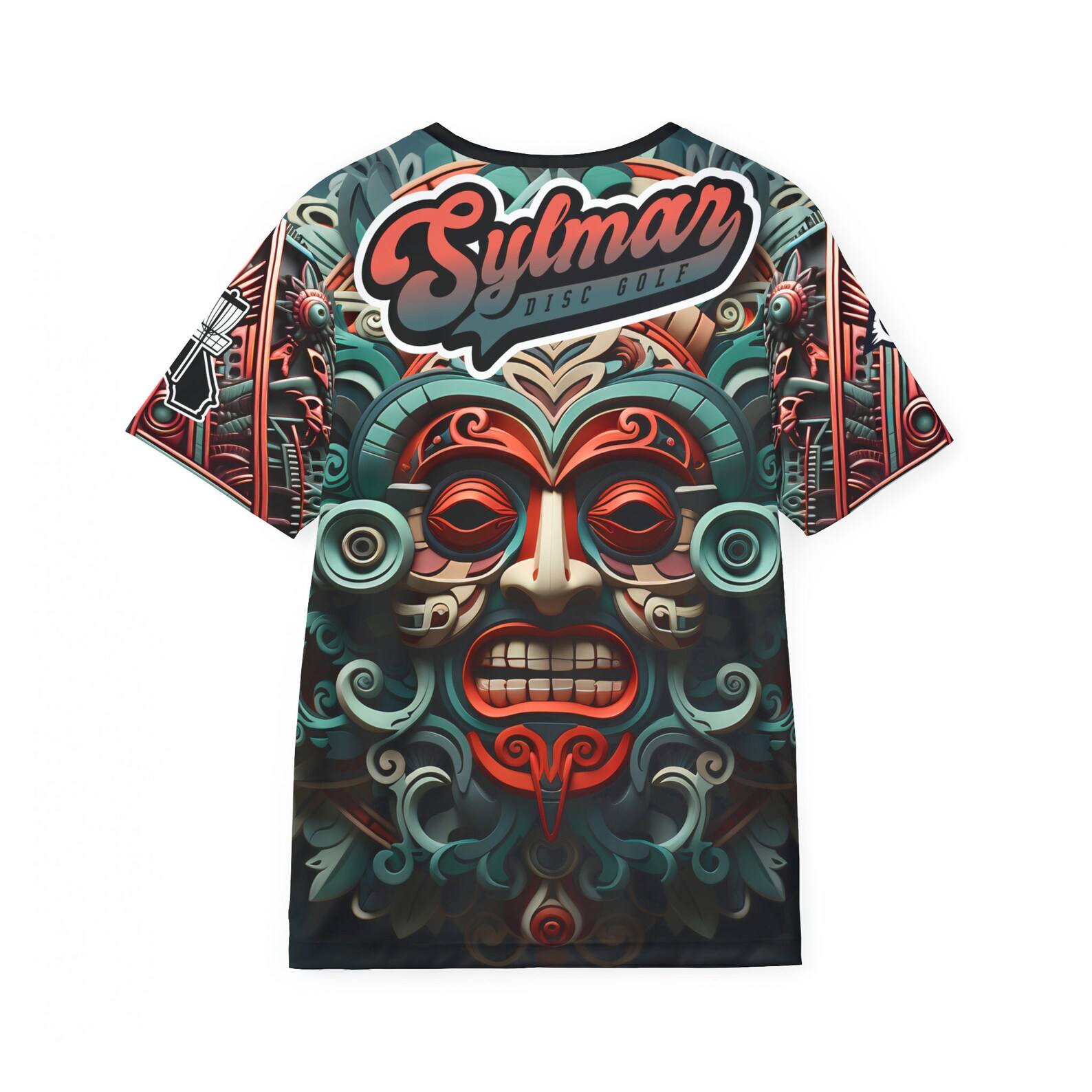 Men's Aztec Sylmar Disc Golf Jersey, All Over Print, Graphic Jersey - Etsy