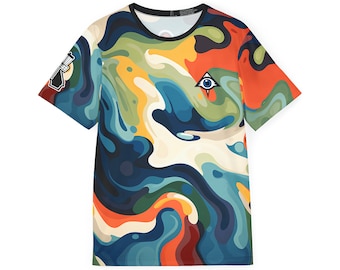 Men's Aztec Sylmar Disc Golf Jersey, All Over Print, Graphic Jersey - Etsy