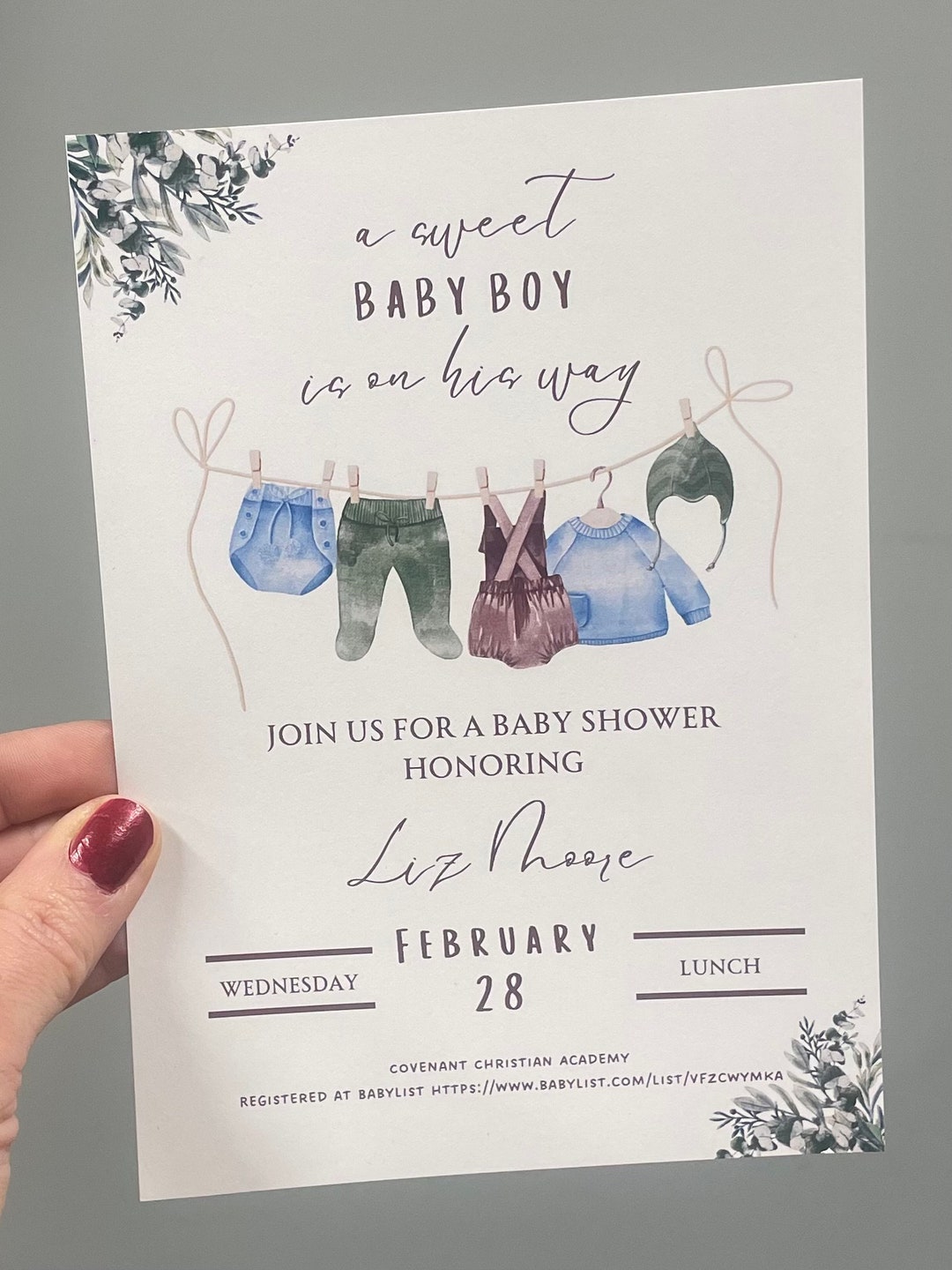 Custom 5x7 Cards - Etsy