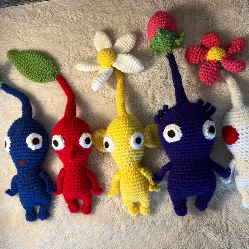 Pikmin Plushies - Etsy