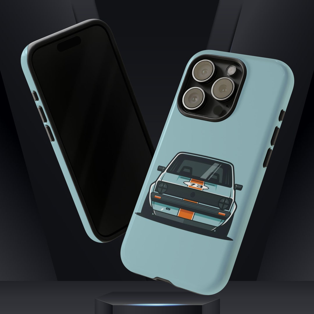 Matte or Glossy Finish VOLKSWAGEN Golf Mk1 Gulf Car iPhone Case Gift ...