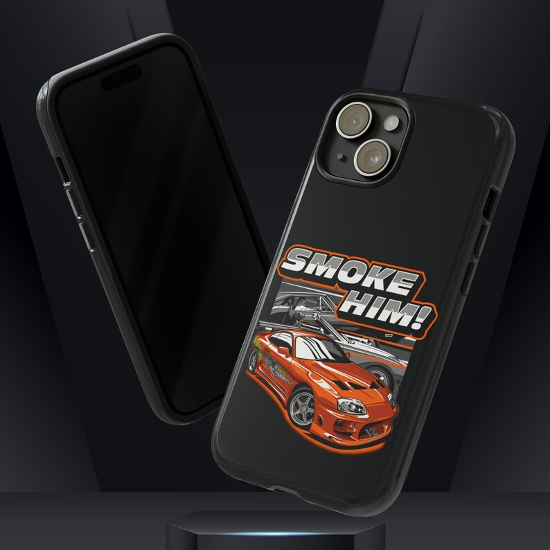 Toyota Supra MK4 Fast & Furious Smoke Him Tough Cases - Etsy
