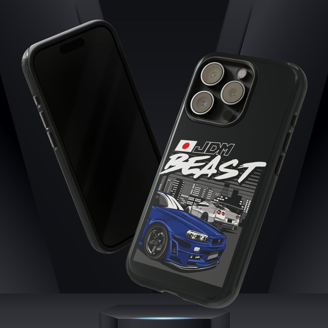 IPhone Case Nissan Skyline GTR R34 & R35 JDM Tough Cases - Etsy
