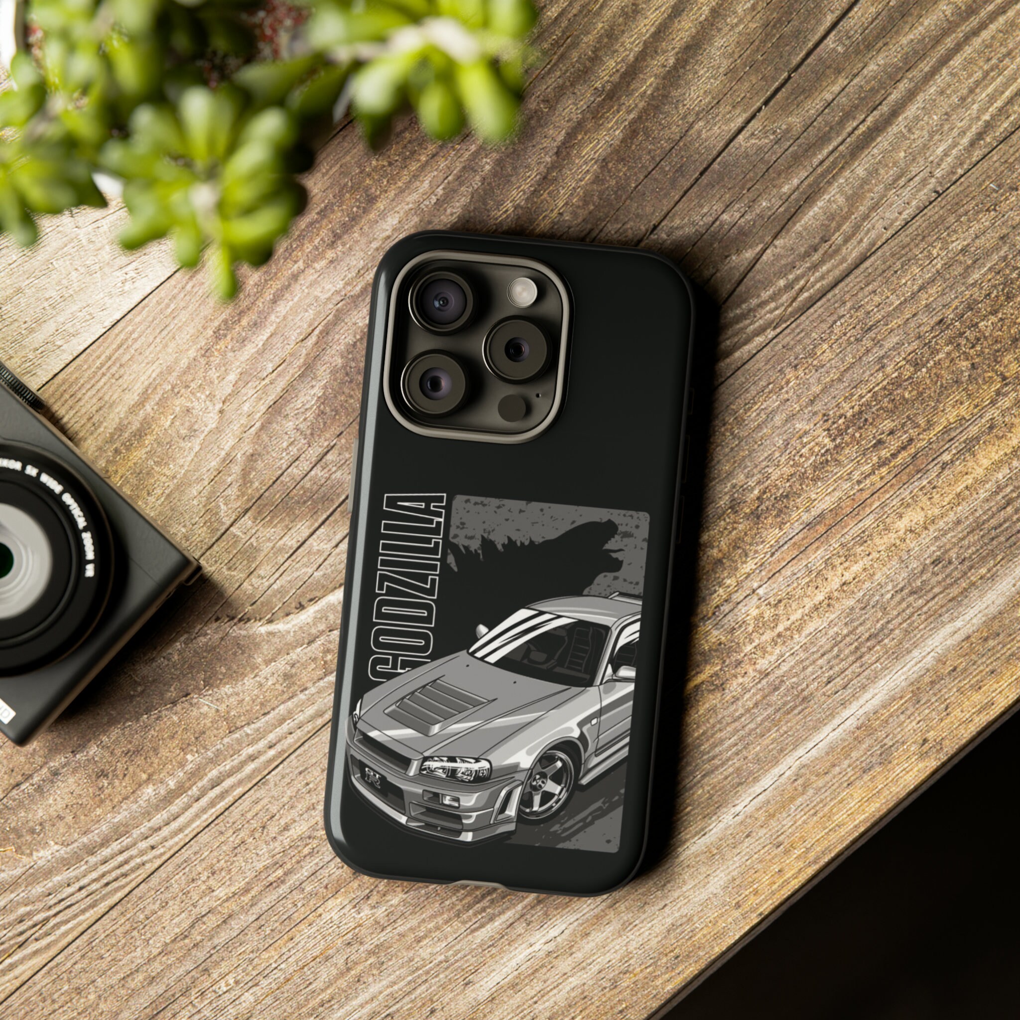 Nissan Skyline R34 GTR Godzilla iPhone Samsung Google Case, JDM Car ...