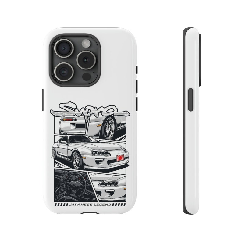 TOYOTA SUPRA Mk4 Jza80 & Japanese Legend Protective CASE for iPhone ...
